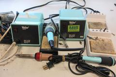 Machines Used | Weller Soldering Stations, (2) Vises: 2-1/2" & 2-3/4"