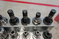 Machines Used | Cat 40 Tool Holders, (17), ER16 Collet and End Mill Types