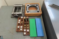 Machines Used | Wood Cabinet with Wilton 3" Bullet Vise and Contents ...