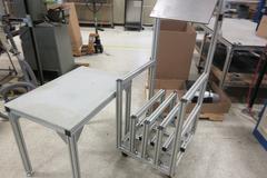 Machines Used | (2) Aluminum Frame Work Stations, (1) On Wheels