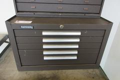 Machines Used | Kennedy Toolboxes (3) With Metal Cart