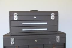 Machines Used | Kennedy Toolboxes (3) With Metal Cart