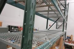 Machines Used | (2) Sections of Pallet Racking Consisting of (3) 40" x ...
