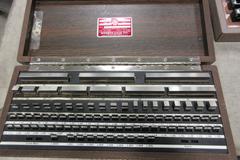 Machines Used | Starrett Webber Gage Block Set Including Standard Set: .1001 to 4", Metric Set ...