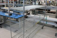 Machines Used | Metro 4-Tier Rolling Wire Rack