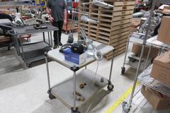 Machines Used | Metro Cart with (2) Tiers and Contents of Lights, and ...