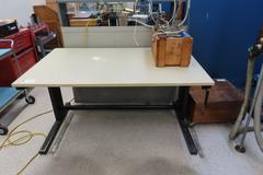 Machines Used | Formica Top Table, Adjustable Height