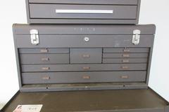 Machines Used | Kennedy Toolboxes (3) With Metal Cart