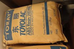 Machines Used | Toyolac ABS Resin Plastic (5) 25 KG Bags on Pallet