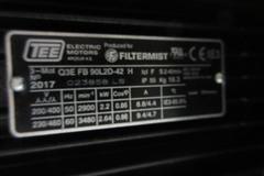 Machines Used | Royal Filtermist FX1200, Mounted on Floor Mount Stand ...