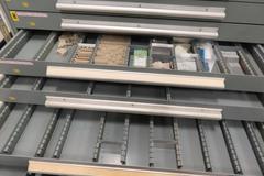 Machines Used | 17-Drawer Cabinet with Contents of Electrical Supplies