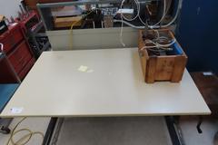 Machines Used | Formica Top Table, Adjustable Height