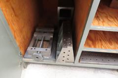 Machines Used | Wood Cabinet with Wilton 3" Bullet Vise and Contents ...