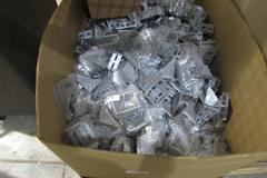 Machines Used | (2) Gaylords of Aluminum Corner Gussets