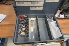 Machines Used | Metal Fastener Cabinet with Fasteners, 4- Drawer