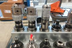 Machines Used | Cat 40 Tool Holders, (40), Assorted Types, End Mill ...