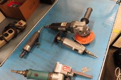 Machines Used | Pneumatic Tools, (2) Angle Grinders, (1) Dynafile & More