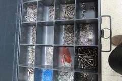 Machines Used | Metal Fastener Cabinet with Fasteners, 4- Drawer
