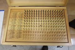 Machines Used | Meyer M1 Minus .061-.250" Pin Gage Set, Complete with ...