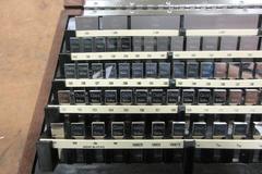 Machines Used | Starrett Webber Gage Block Set, Complete, .050" to 4",