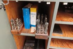 Machines Used | Wood Cabinet with Wilton 3" Bullet Vise and Contents ...