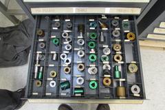 Machines Used | Vidmar 12 Drawer Tool Cabinet with Pin and Plug Gages