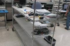 Machines Used | Metro 4-Tier Rolling Wire Rack