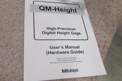 Machines Used | Mitutoyo QM-Height 14" Electronic Height Gage, LCD ...