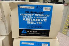 Machines Used | Buehler 4" x 36" Abrasive Grinding Belts, New in Box ...