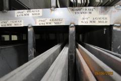 Machines Used | Sheet Metal On 2 Tier Rack, Mild Steel & Titanium