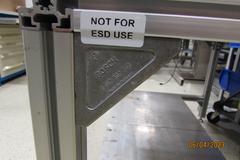 Machines Used | Bosch Work Table with Lower Shelf and ESD Pad