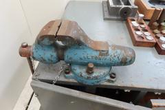 Machines Used | Wood Cabinet with Wilton 3" Bullet Vise and Contents ...