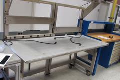Machines Used | Portable Adjustable Height Work Bench, Power Strip ...