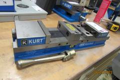 Machines Used | Kurt HDL4 4" Double Lock Machine Vise with some Steel ...