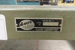 Machines Used | Di-Acro #2 12" Hand Sheet Metal Roll, 3 Rolls, Hand ...