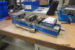 Machines Used | Kurt HDL4 4" Double Lock Machine Vise with some Steel ...