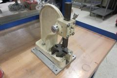 Machines Used | No. 0 Arbor Press with 3-1/2" Throat