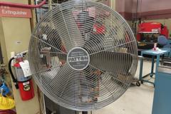 Machines Used | Patton 30" Shop Fan with Stand
