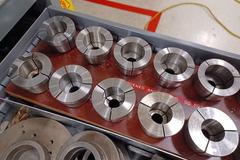 Machines Used | Assorted 5C Step Chucks and Closers