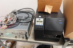 Machines Used | Metal Cart with Contents Tubing, Power Supply, IBM ...