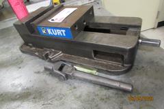 Machines Used | Kurt D-675 Machine Vise with Steel Jaws, Vise Stop, Handle