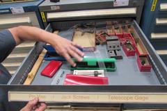 Machines Used | Vidmar HD Tool Cabinet 8 Drawer with: Drills, Heat Guns ...