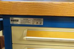 Machines Used | Stanley Vidmar Cabinet Base Work Bench with Maple Top ...