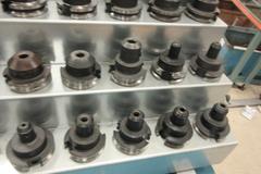 Machines Used | Cat 40 Tool Holders (44), Mostly End Mill Type, (4) 5 ...