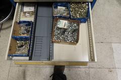 Machines Used | Rivet/Fastener Station Stanley Vidmar Cabinet Base Work ...