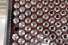 Machines Used | Assorted 5C Collets, Mostly Hardinge with Rack