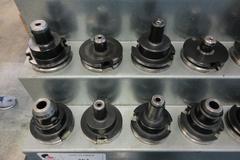Machines Used | Cat 40 Tool Holders with Hurco Retention Knobs. End ...