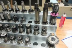 Machines Used | Cat 40 Tool Holders, (25), ER32 Collet Type, Stub Arbor ...