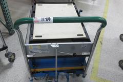 Machines Used | Dandy 1100lb Capacity Hydraulic Lift Cart with ...