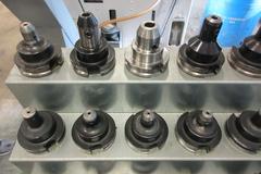 Machines Used | Cat 40 Tool Holders with Hurco Retention Knobs. End ...